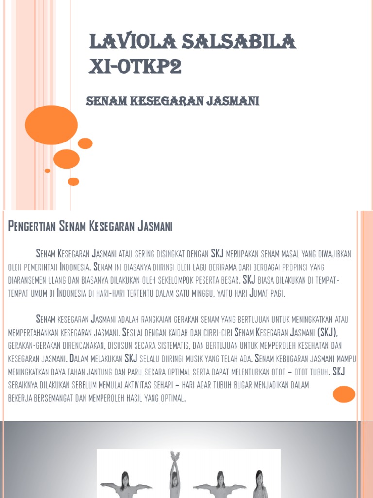 Senam Kesegaran Jasmani | PDF
