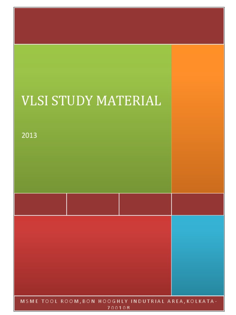 Vlsi Complete Material | PDF | Integrated Circuit | Mosfet