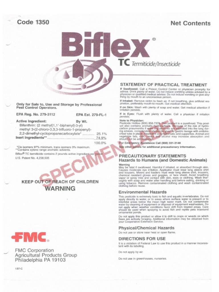 Biflex Literature Origi Material Data Sheet | PDF