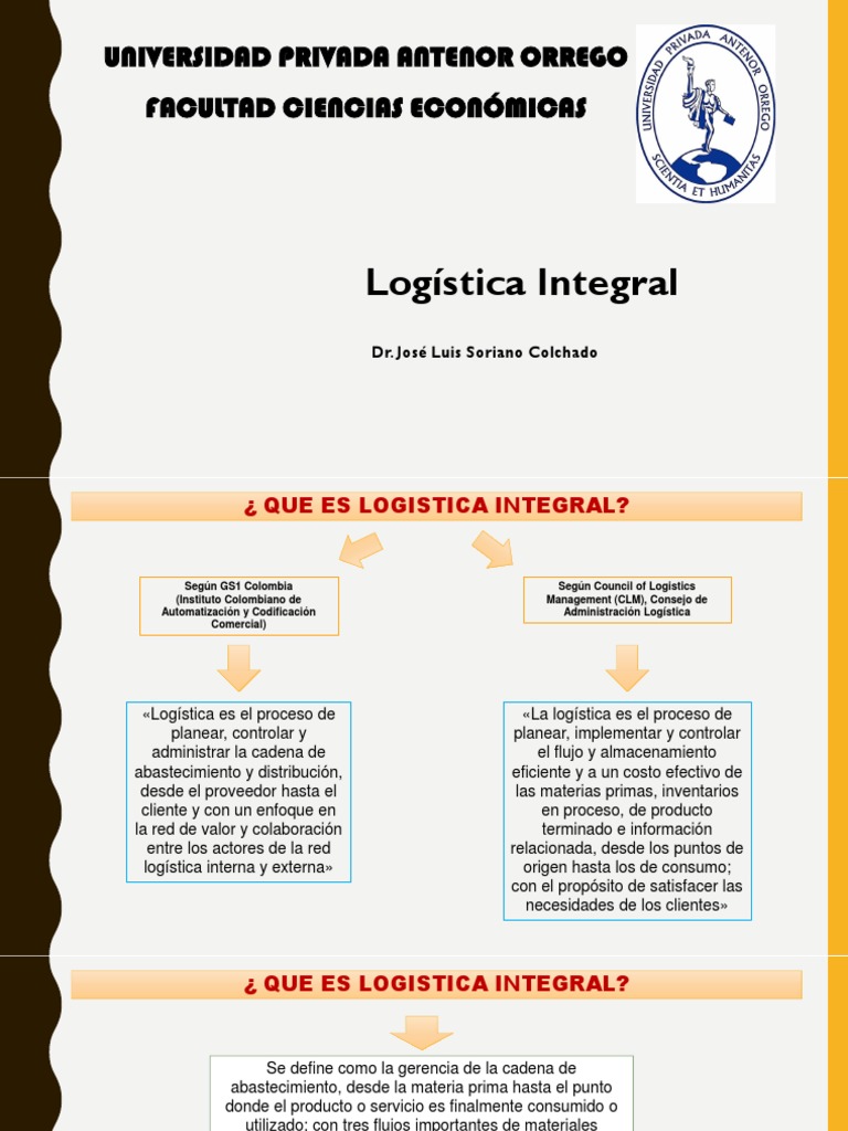Logística Integral | PDF | Logística | Benchmarking
