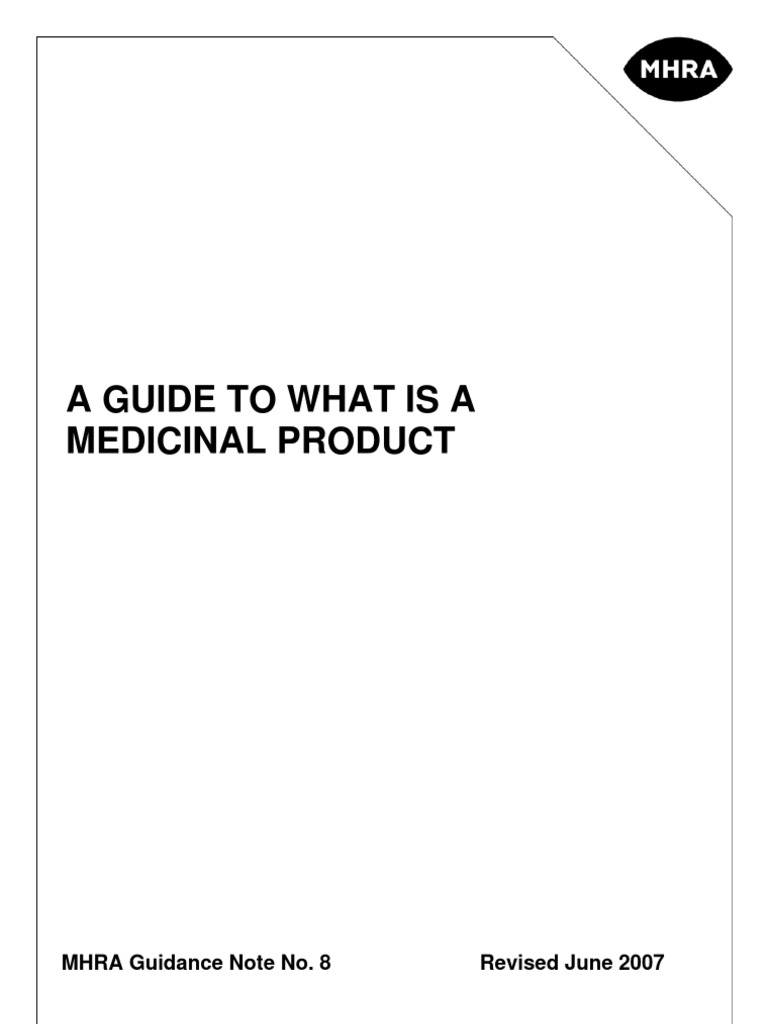 What Is Medicinal Product | PDF | Dietary Supplements | Foods