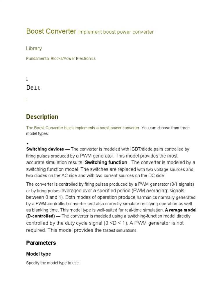 Boost Converter | PDF | Computer Engineering | Electrical Engineering