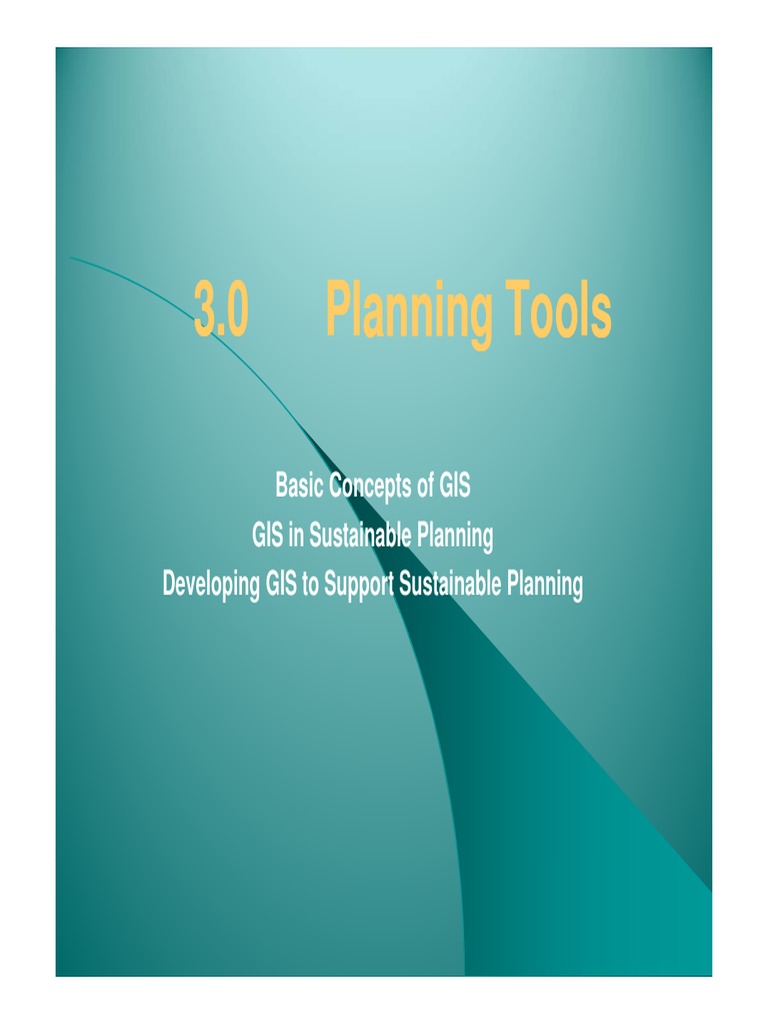 Area Planning Presentation | PDF | Arc Gis | Geographic Information System