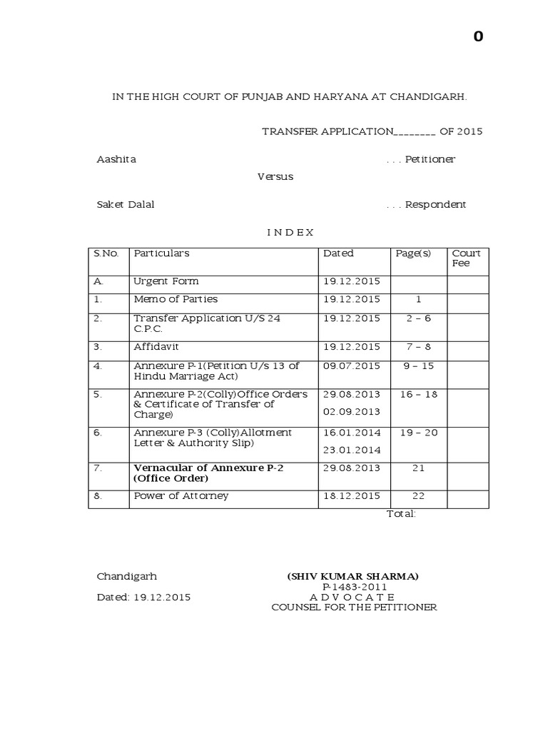 Aashitha Transfer Application 2015 | PDF | Affidavit | Marriage