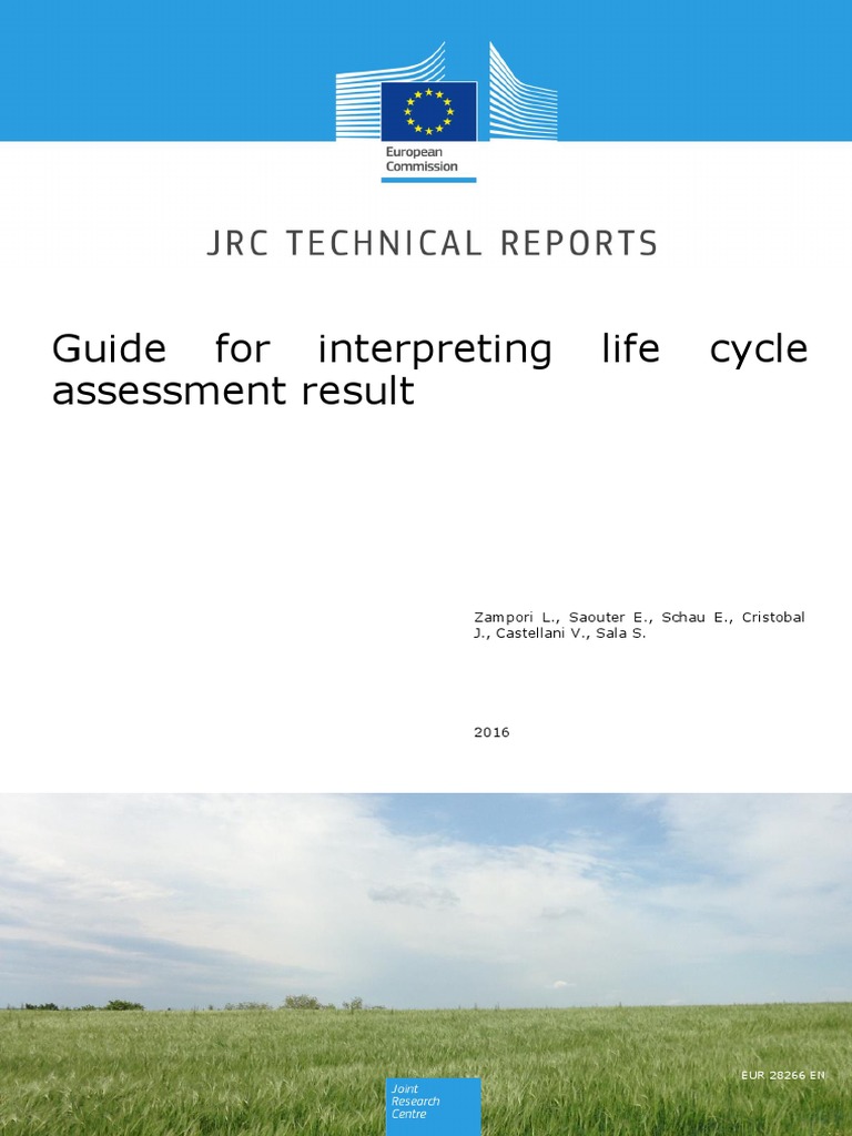 Guide For Interpreting Life Cycle Assessment Result | PDF | Life Cycle ...