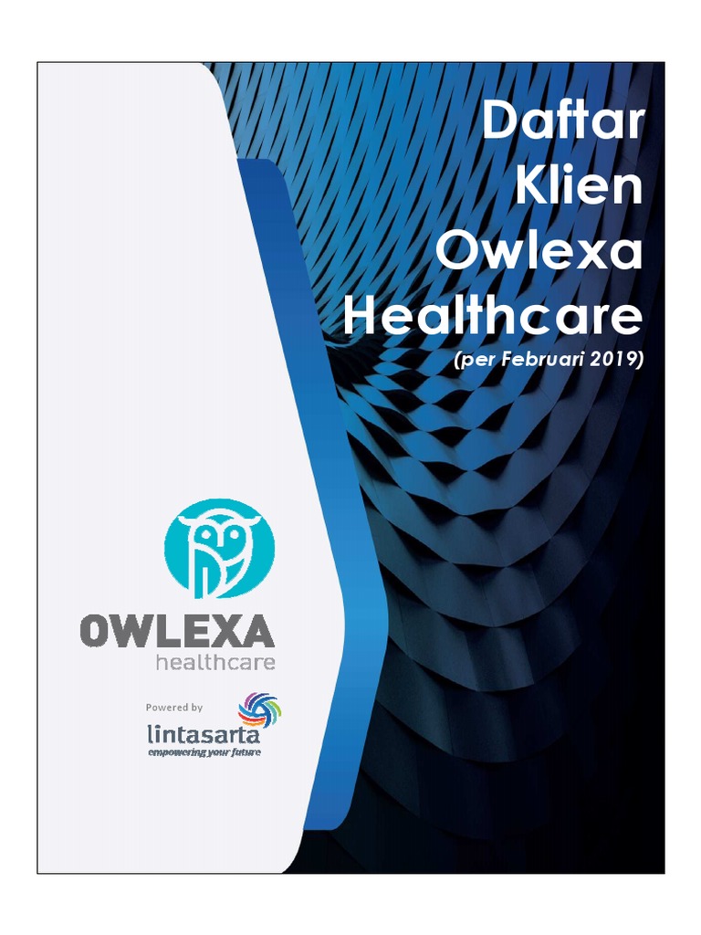 Surat Informasi Daftar Klien Owlexa Healthcare (15 Februari 2019) | PDF