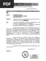 Parte Policial Sobre Novedad en El Servicio | PDF | Gobierno | Violencia