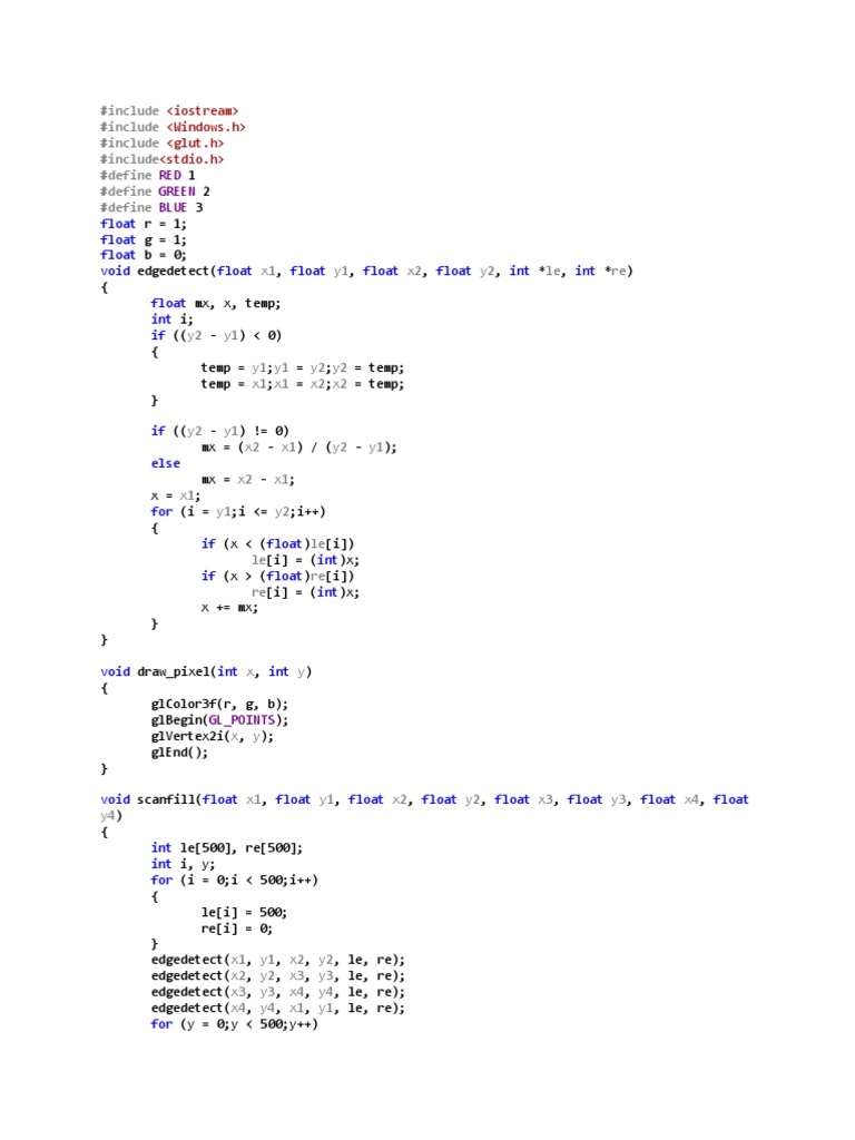 Scanline | PDF | Teaching Mathematics