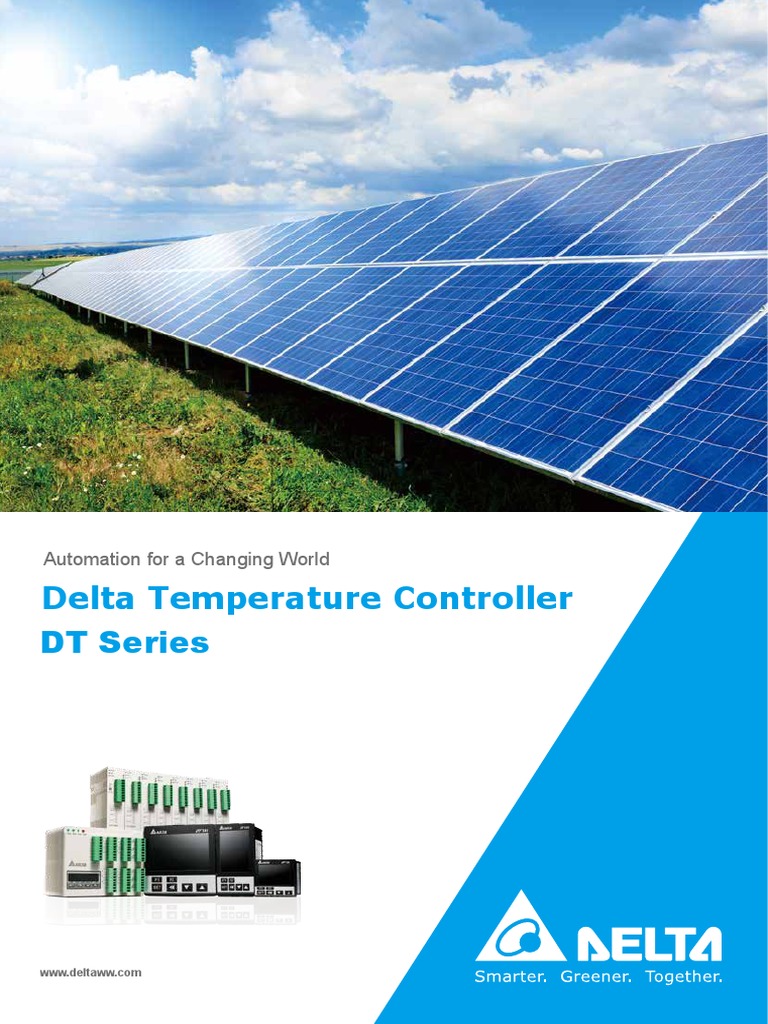 Delta Temperature Controller DT Series: Automation For A Changing World ...