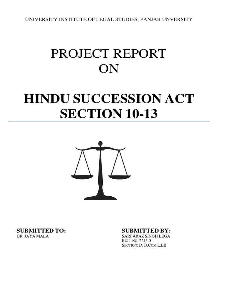 Article 21 of The Constitution of India | PDF | Inheritance | Intestacy