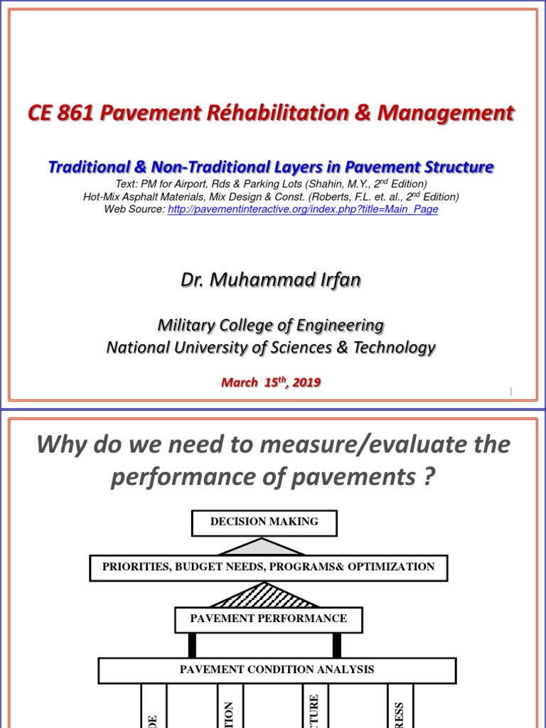 Lecture 4 - Pavement Types & Layers | PDF | Road Surface | Concrete