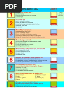 POMS Profile Questionnaire | PDF | Emotions | Psychology