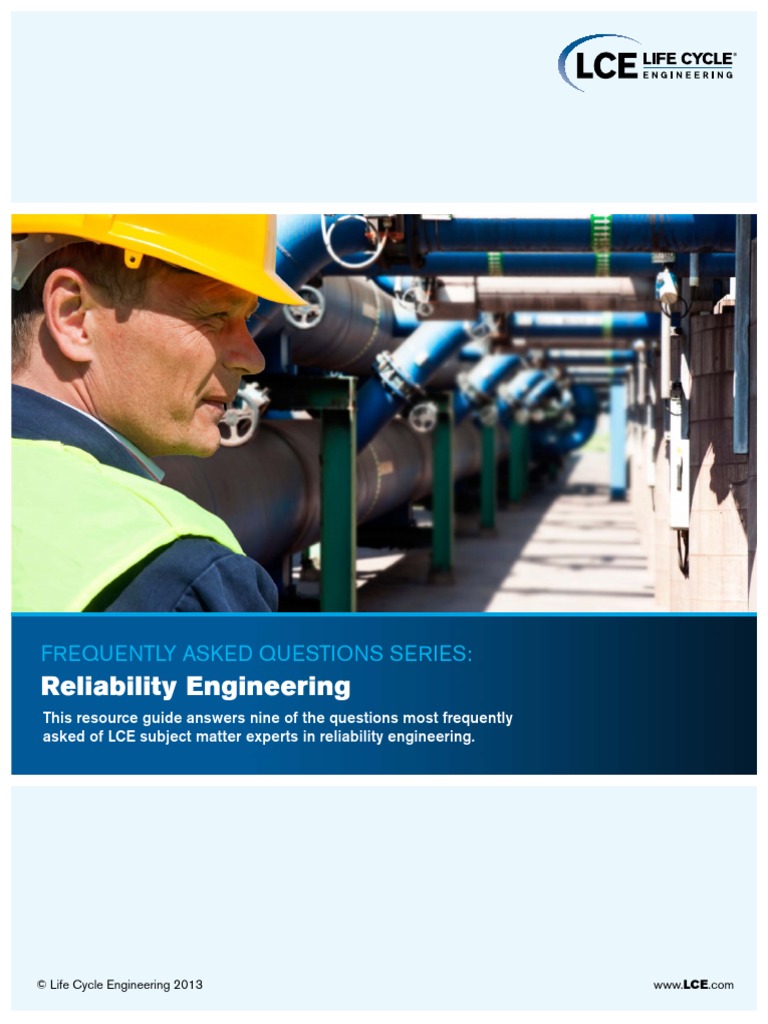 What Is A Reliability Engineer | PDF | Reliability Engineering | Performance Indicator