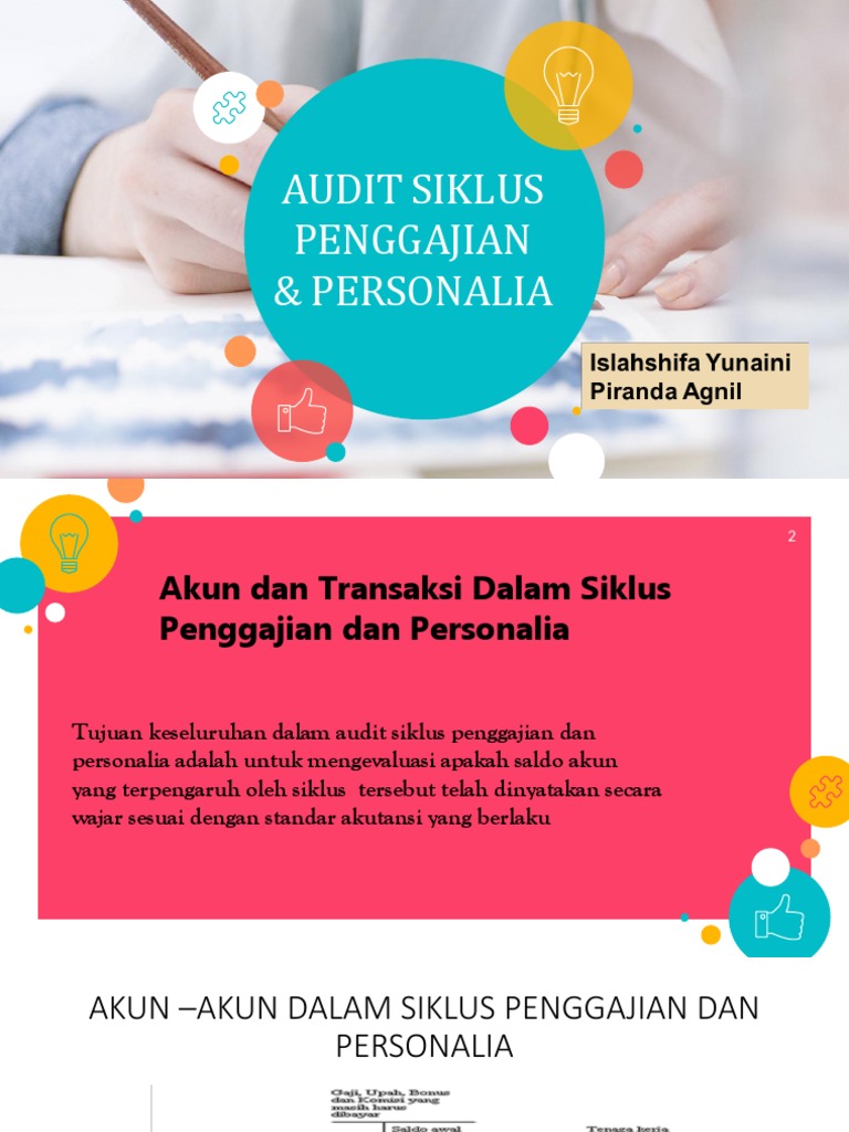 Audit Siklus Penggajian | PDF | Pengelolaan Keuangan & Uang