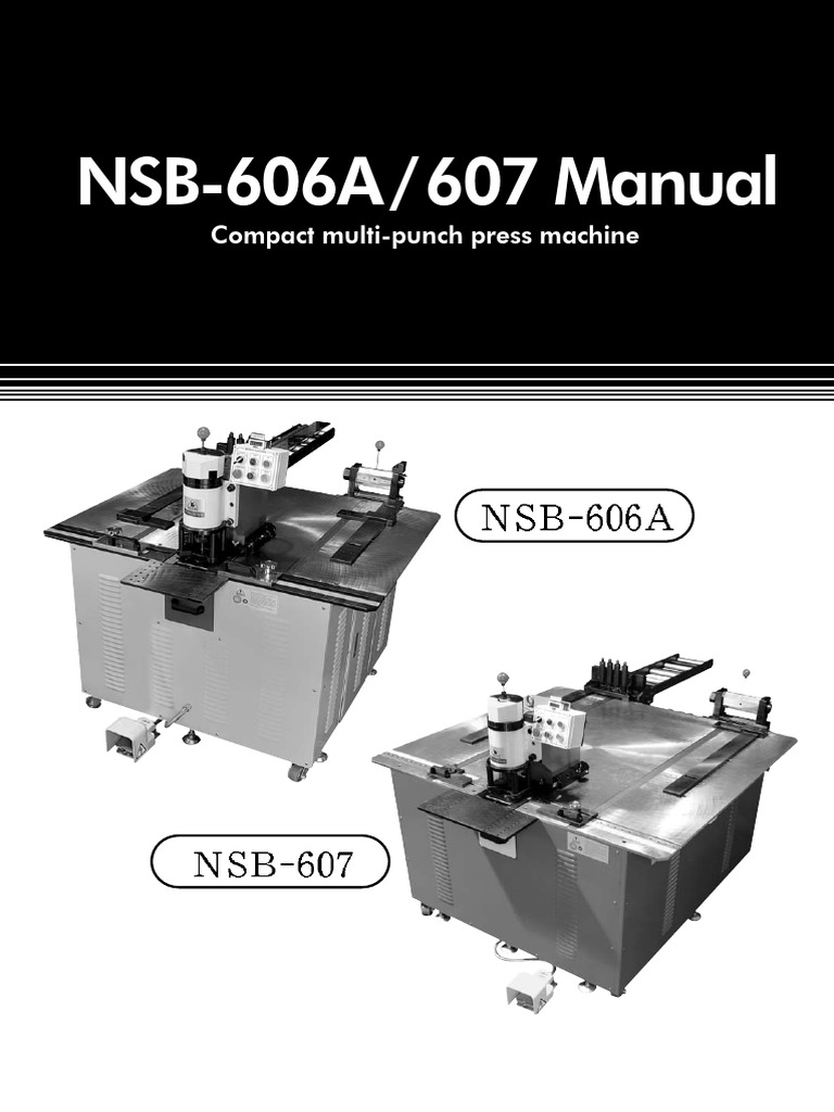 Manual 606A-607 | PDF | Valve | Screw