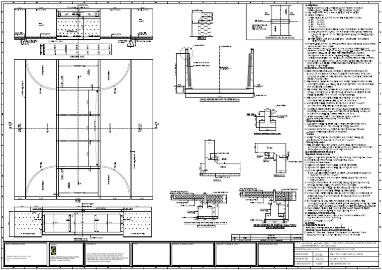 Schematic Key Plan (N.T.S) Detail 'C': U/S D/S | PDF | Infrastructure ...