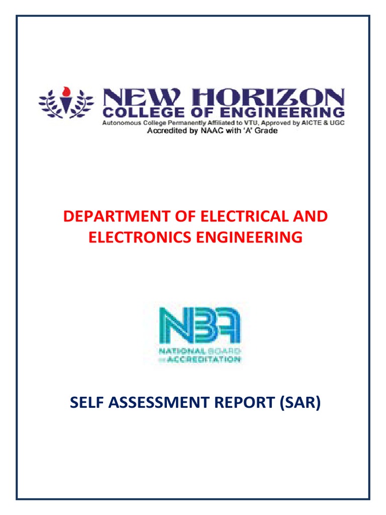 Eee Nba Sar 2018 PDF | PDF | Engineering | Curriculum