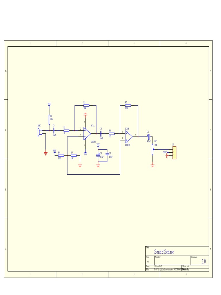 Skema Sensor TV Cina | PDF