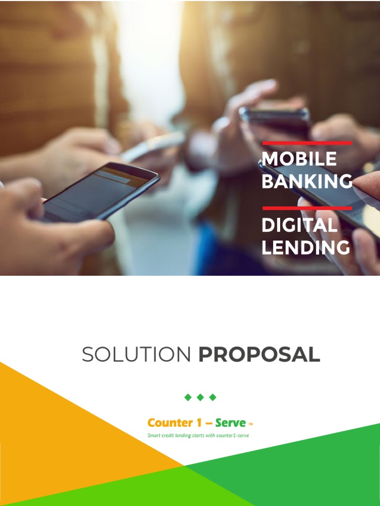 Digital Lending System Proposal PDF | PDF | Mobile App | Credit