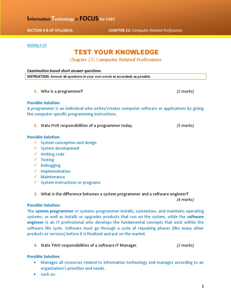 Information Technology | PDF | Programmer | System Administrator