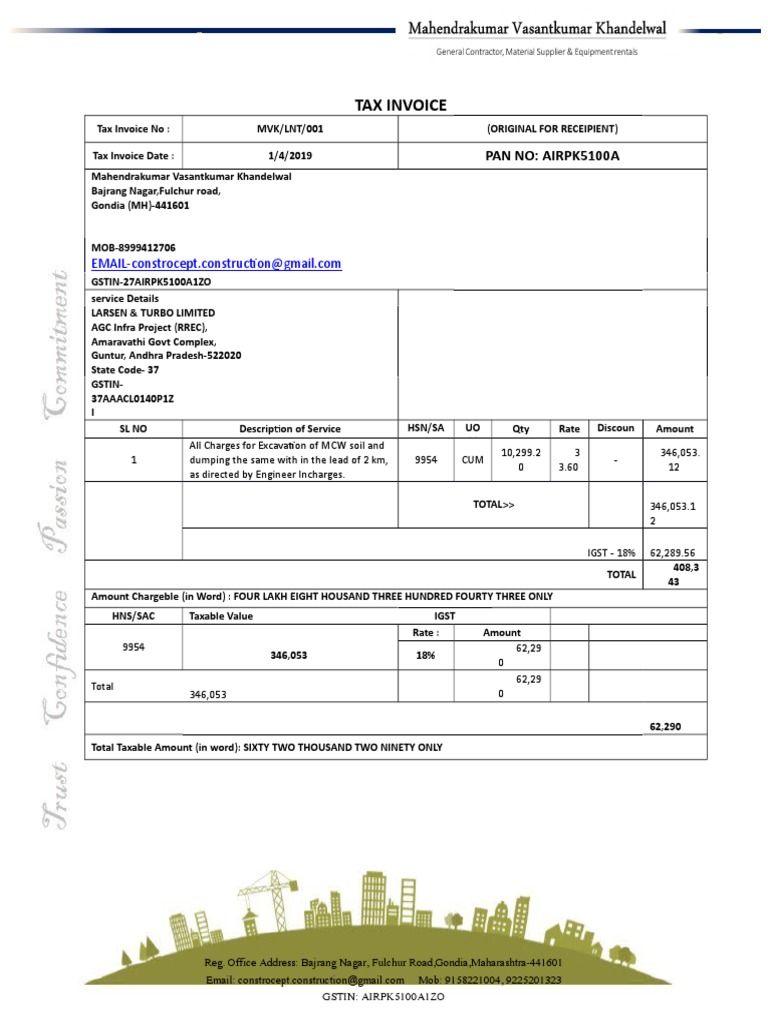 Billing Format | PDF | Government Finances | Taxation