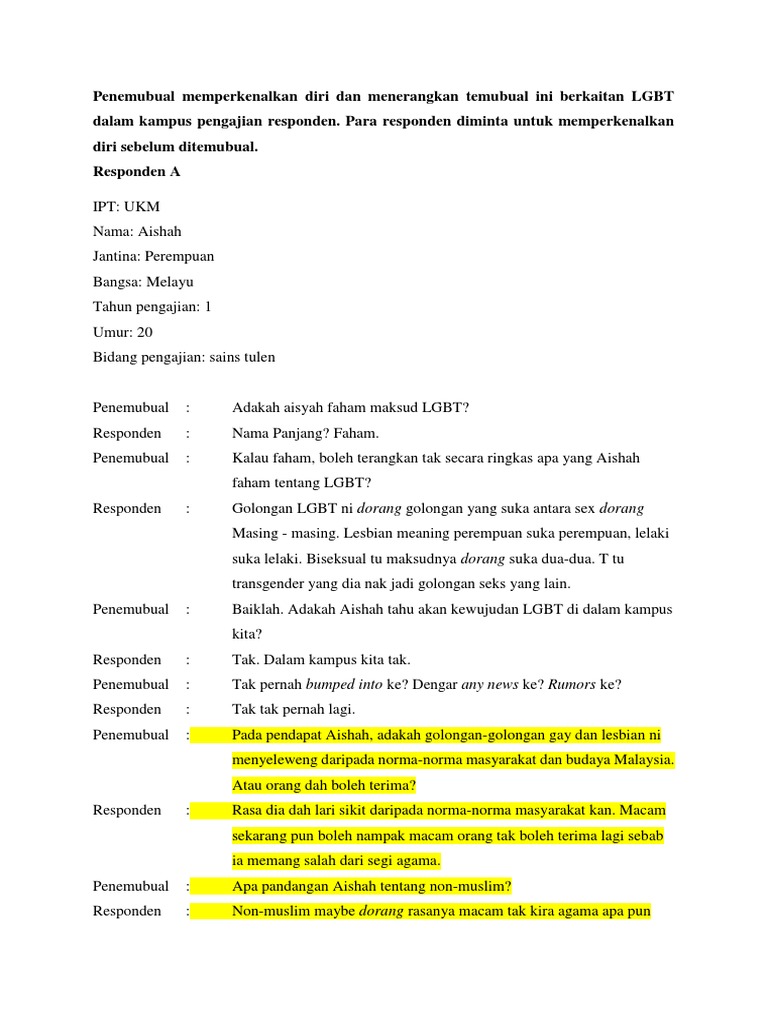 Contoh Verbatim | PDF