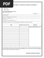 Trip Ticket Form | PDF