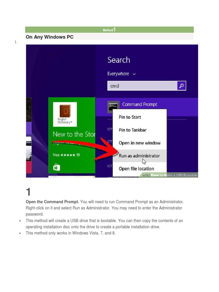 Bootable PDF | PDF | Usb Flash Drive | Booting