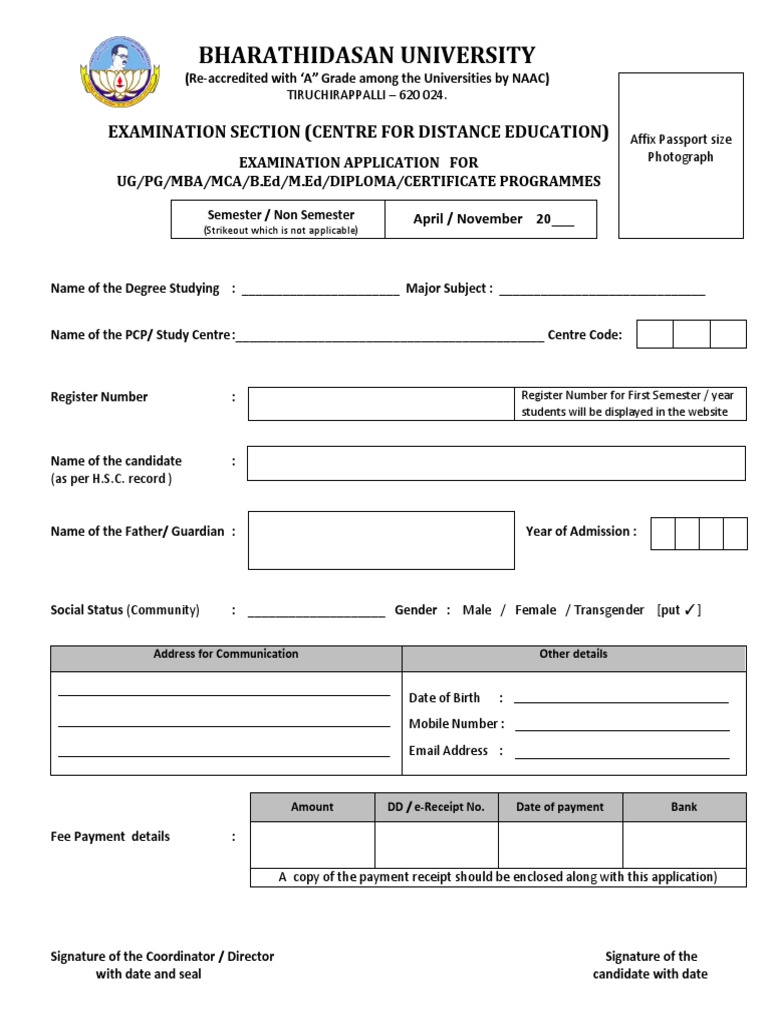 CDE Common Application Form | Download Free PDF | Learning | Behavior ...