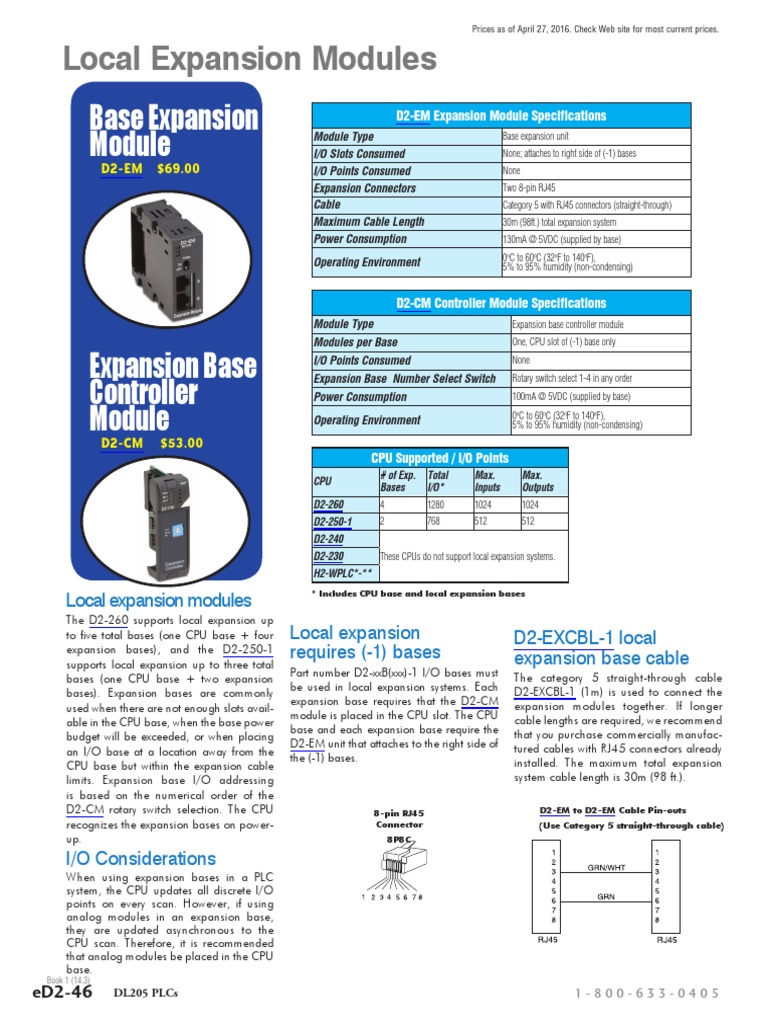 Local Expansion Module | PDF | Programmable Logic Controller | Power Supply
