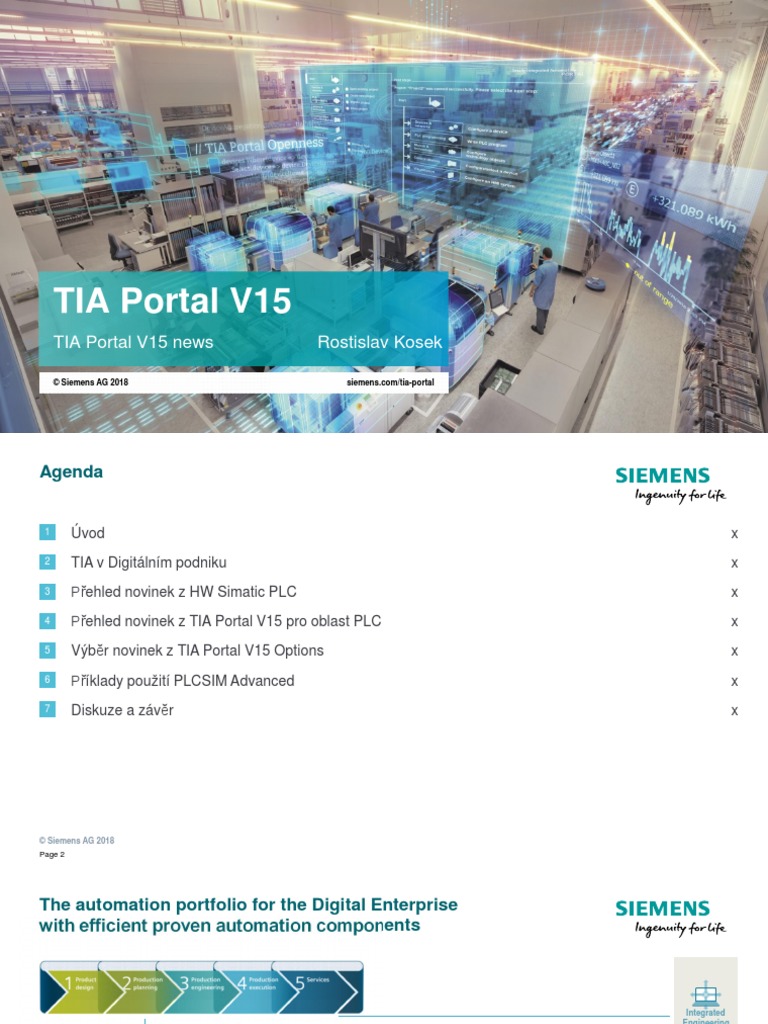 Nova Verze Tia Portal v15 PDF | PDF | Operating System | Programmable Logic Controller
