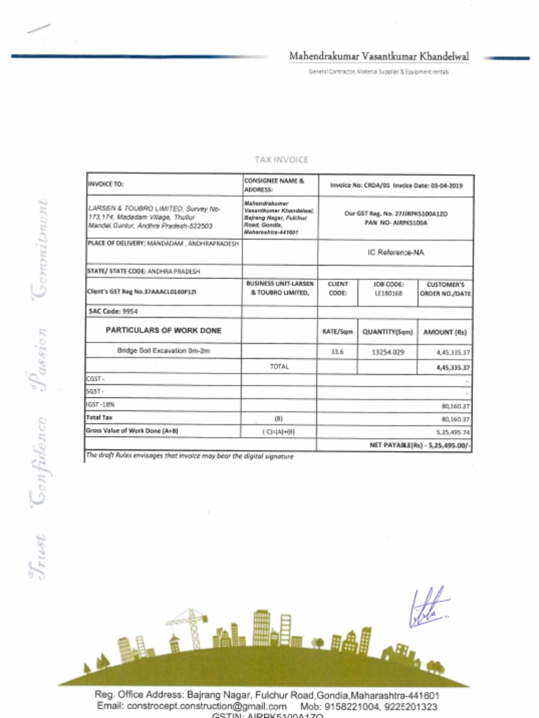 Billing Format | PDF