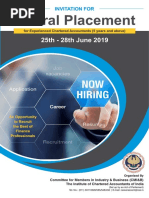 CMA Campus Placement April-May 2025 | PDF | Management Accounting ...