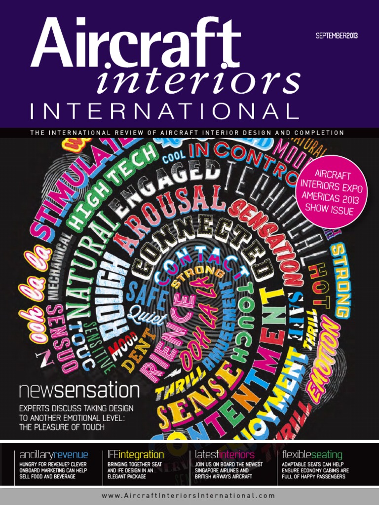 Aircraft Interiors Magazine - Sept2013 PDF | PDF | Somatosensory System ...