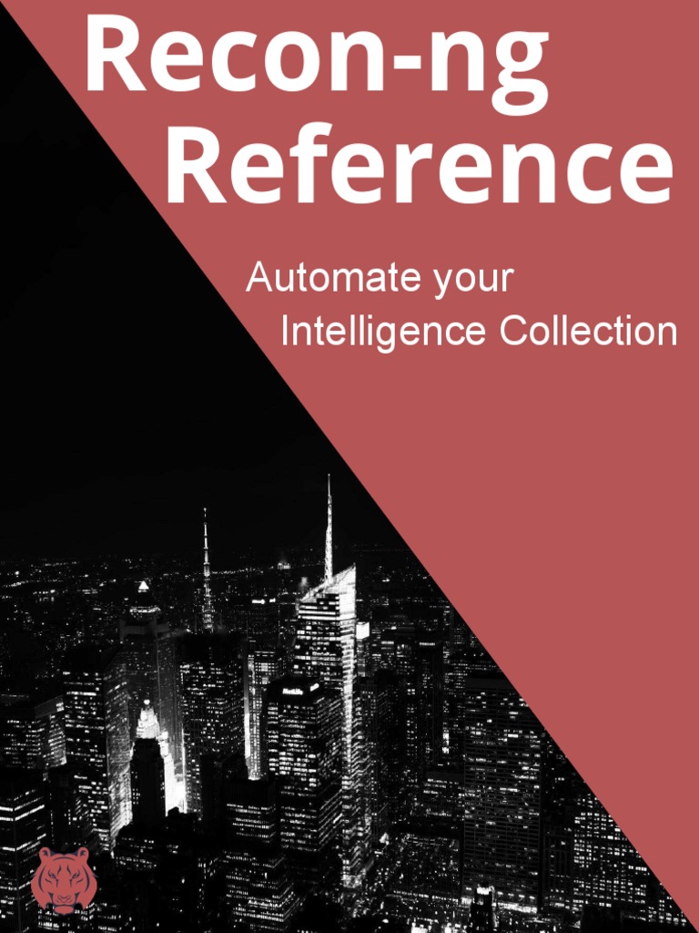 Recon NG Guide | PDF | Domain Name System | World Wide Web