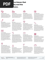 The Cognitive Bias Codex | PDF | Epistemology | Neuropsychological ...