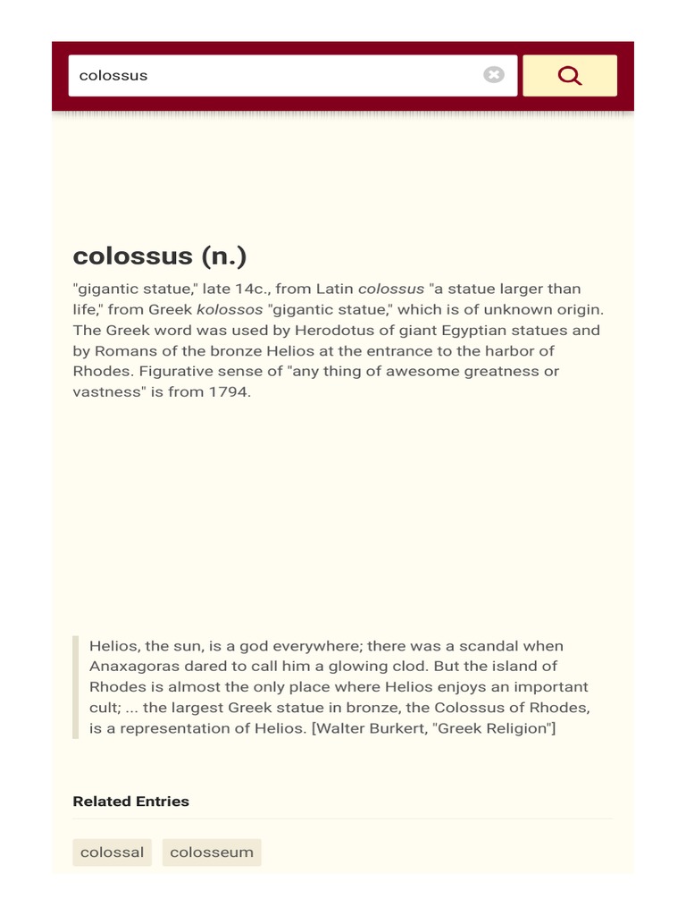 Colossus 4 PDF | PDF