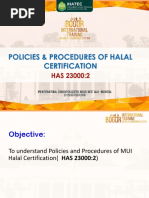 Halal Statement Template | PDF