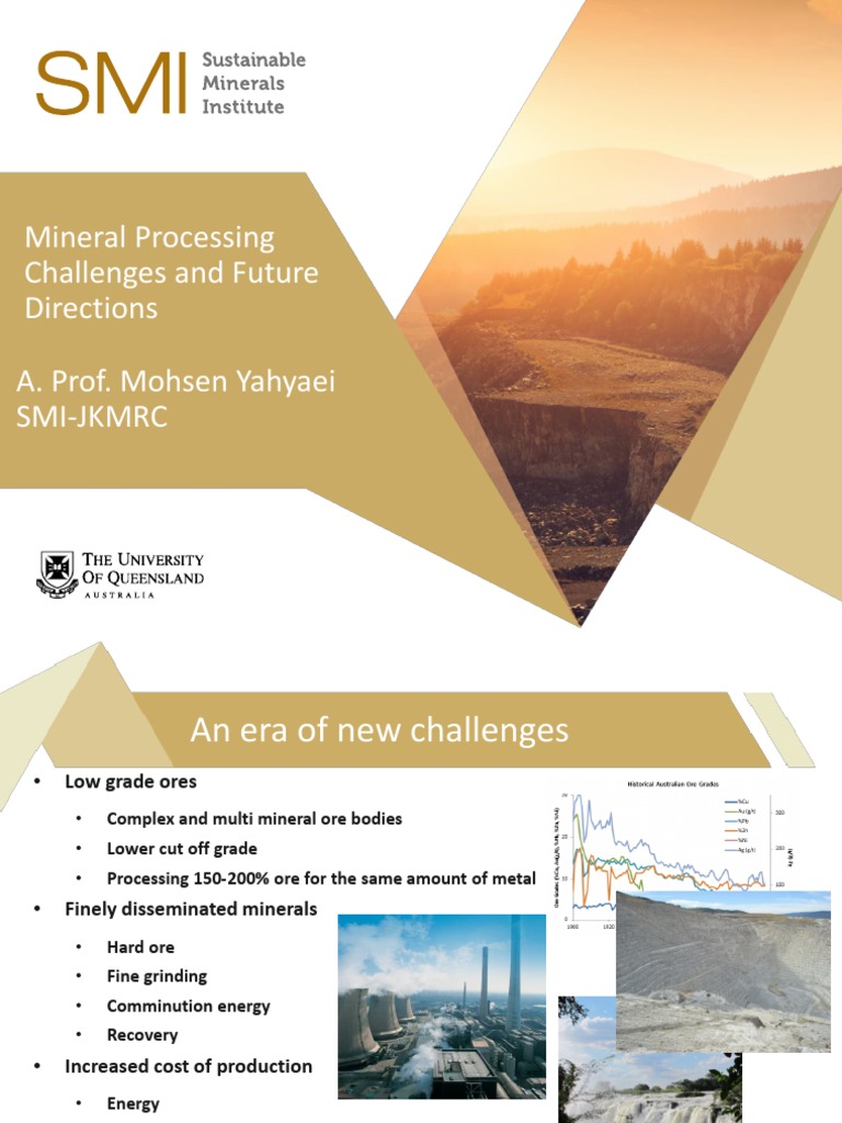 Mineral Processing Challenges | PDF | Mining | Artificial Intelligence