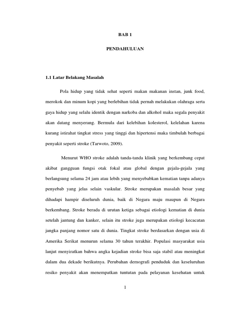 Kti Stroke Baru | PDF | Sains & Matematika