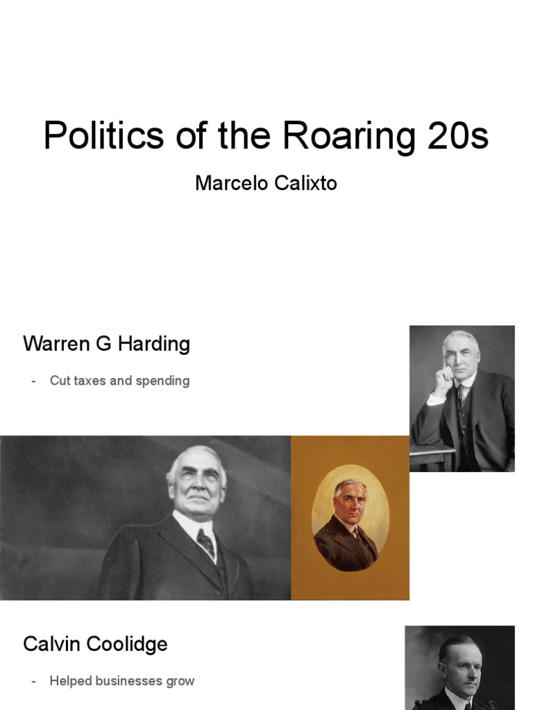 Politics of The Roaring 20s | PDF | Politics