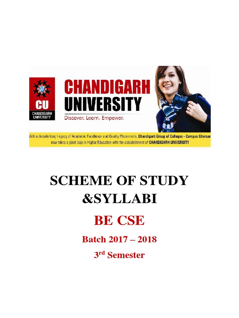 Batch 2017 3rd Semester CSE | PDF | Ordinary Differential Equation | Vector Space