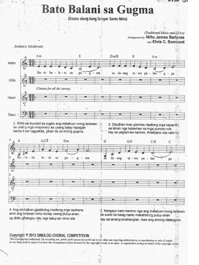 Bato Balani Sa Gugma | PDF