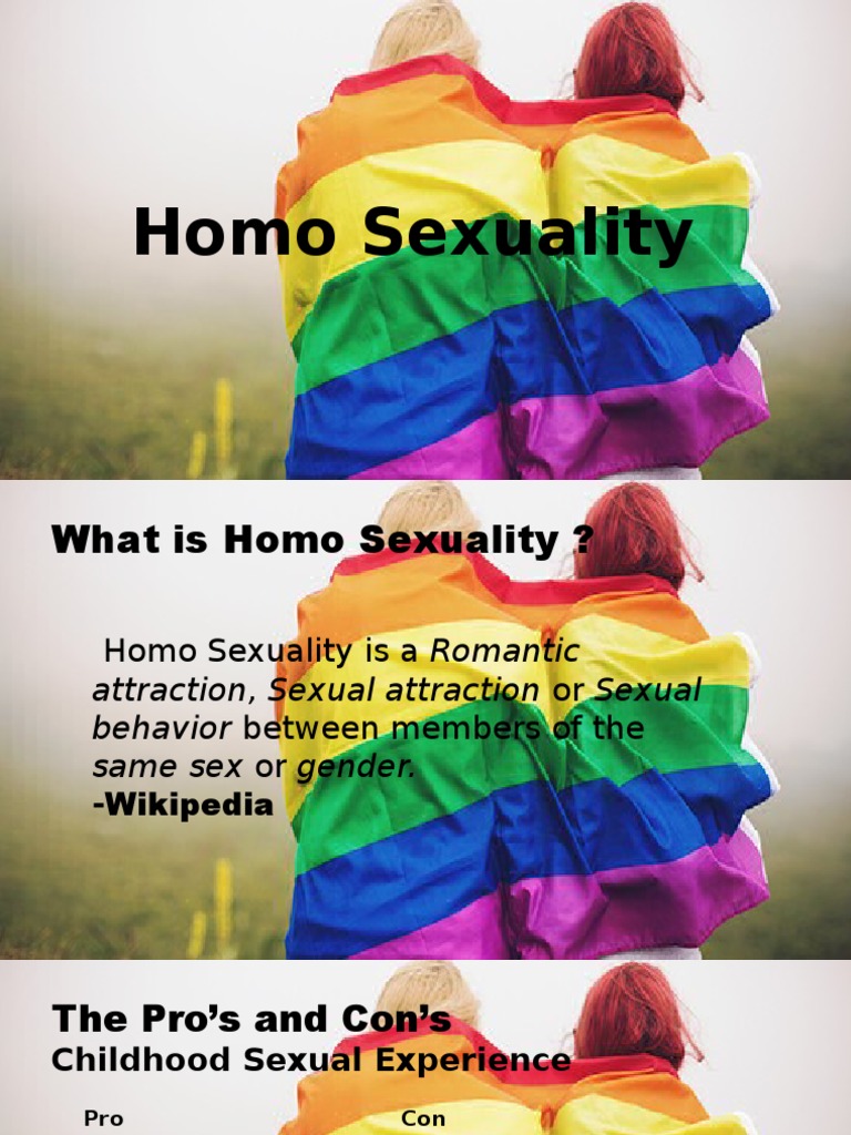 Defense Homo Sexuality Pdf Homosexuality Sexual Orientation