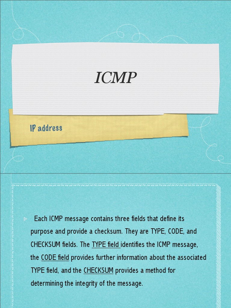 Icmp PDF | Download Free PDF | Computer Architecture | Data Transmission
