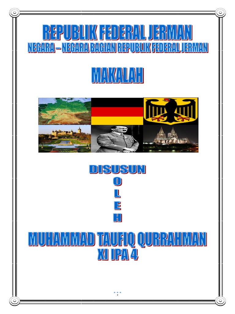 Sejarah dan Struktur Republik Jerman | PDF
