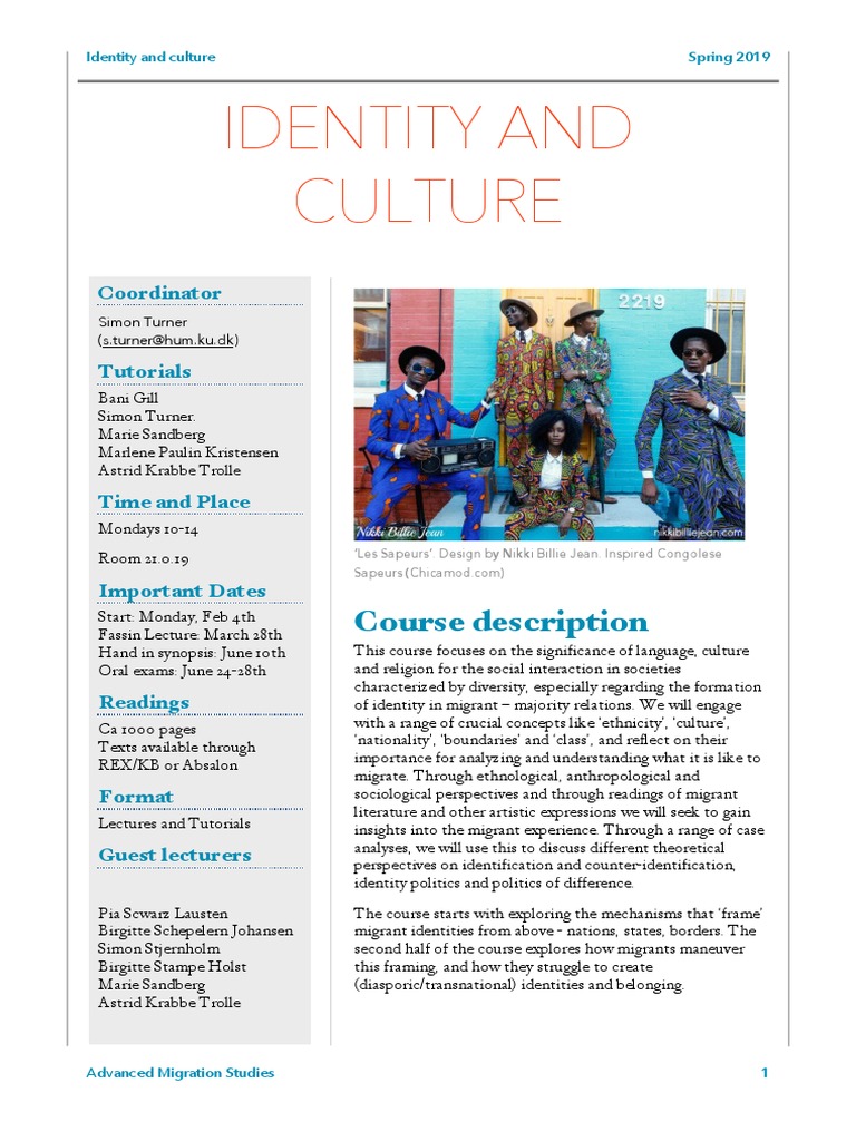 Understanding Culture and Identity | PDF | Identity (Social Science ...