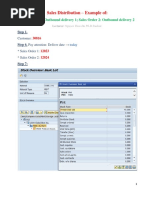 SAP T-Code VL71: Delivery Output Management | PDF
