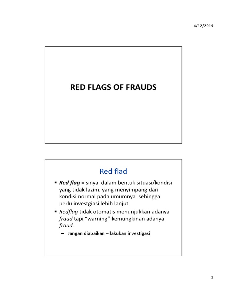 Student Red Flag | PDF | Bisnis | Hukum