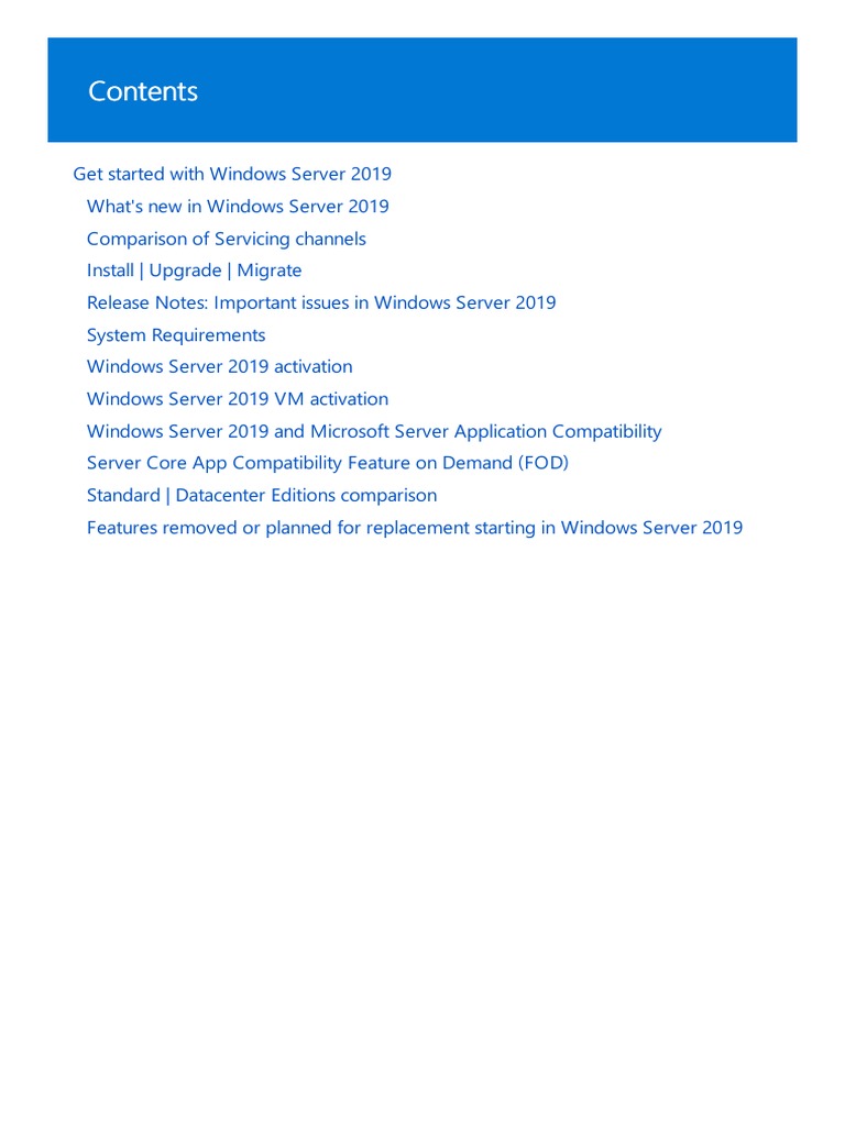 Windows Server 2019 | PDF | Microsoft Windows | Hyper V